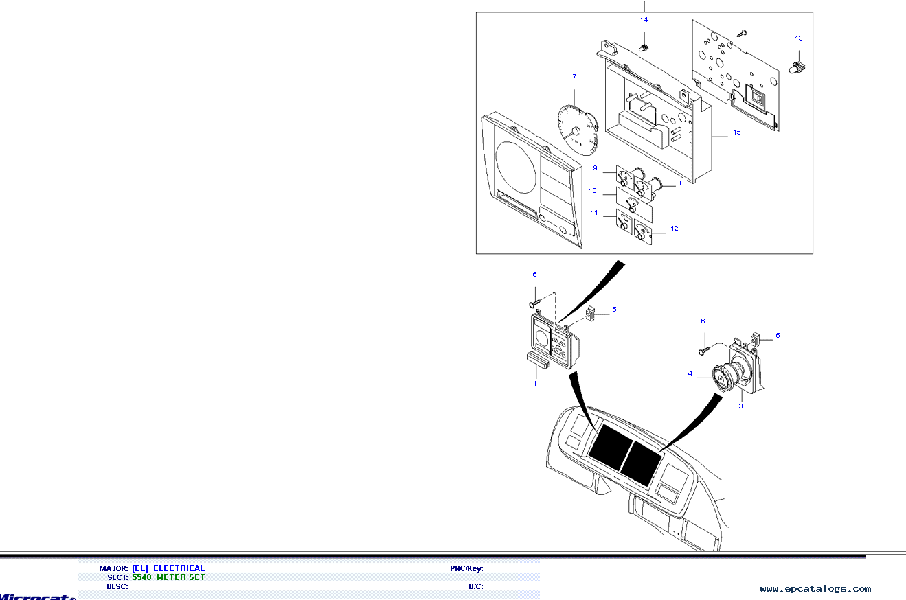 KIA Microcat 2016 Spare Parts Catalog, spare parts catalog, Trucks ...