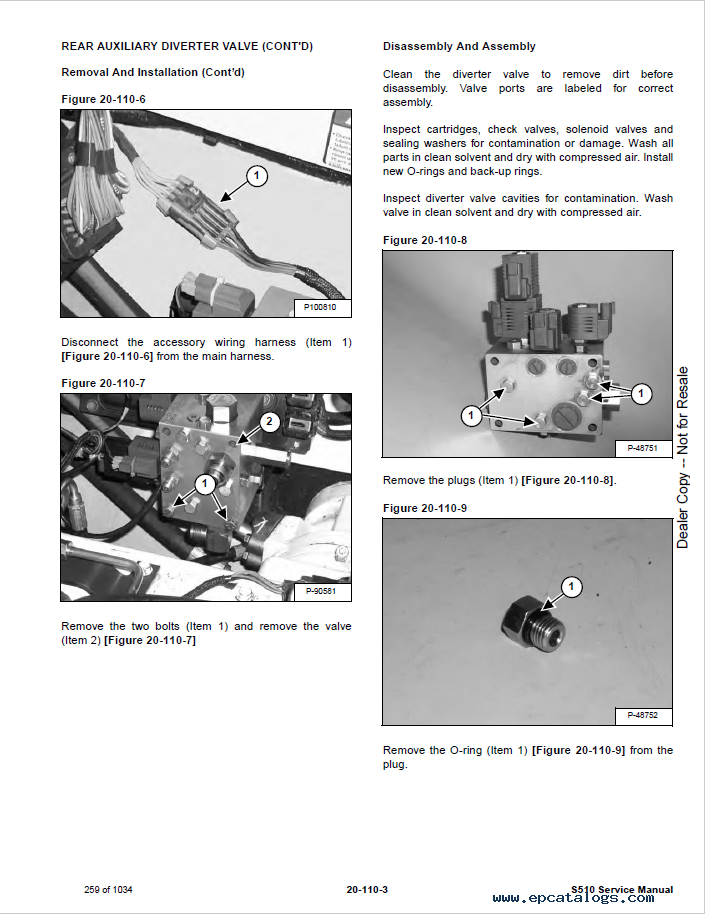 Bobcat S510 Skid-Steer Loader Service Manual PDF Download