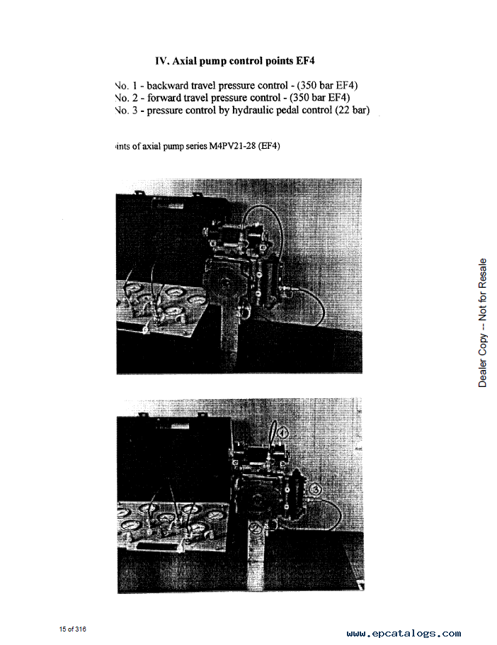 Bobcat EF1/D, EF100/200/250/400/500, EF2/5, SSK, EF4/SP