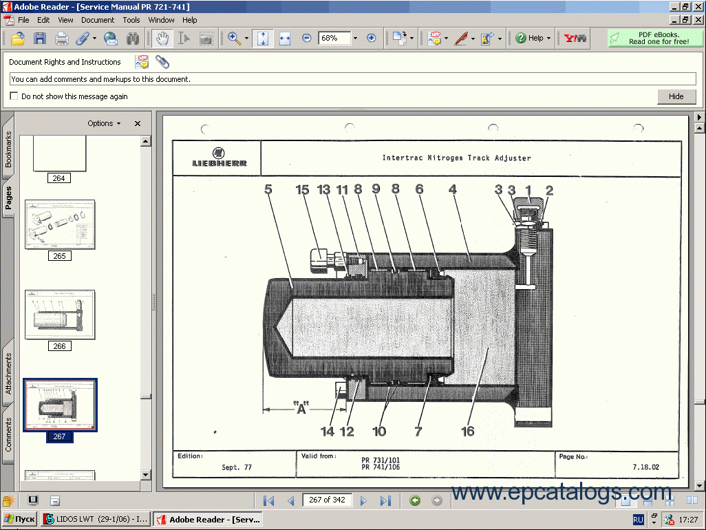 Liebherr Lidos 2011 Spare Parts Catalog Download