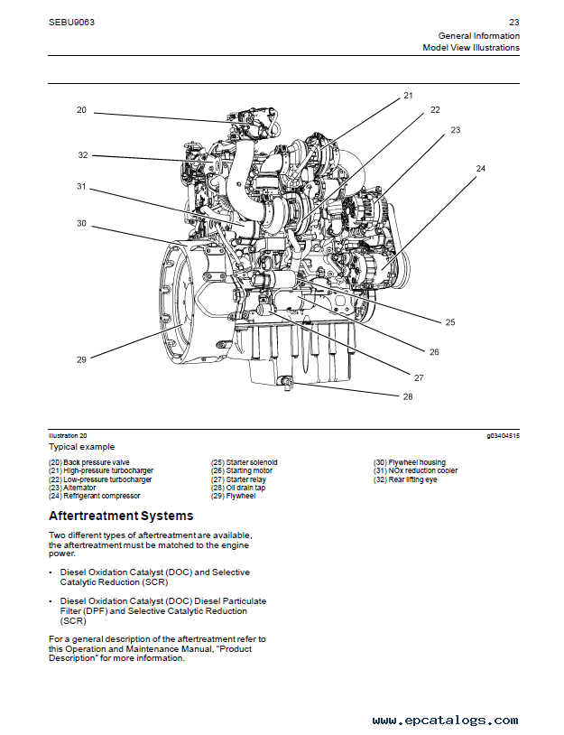 Download Perkins Engine 1204F Series Operation Maintenance