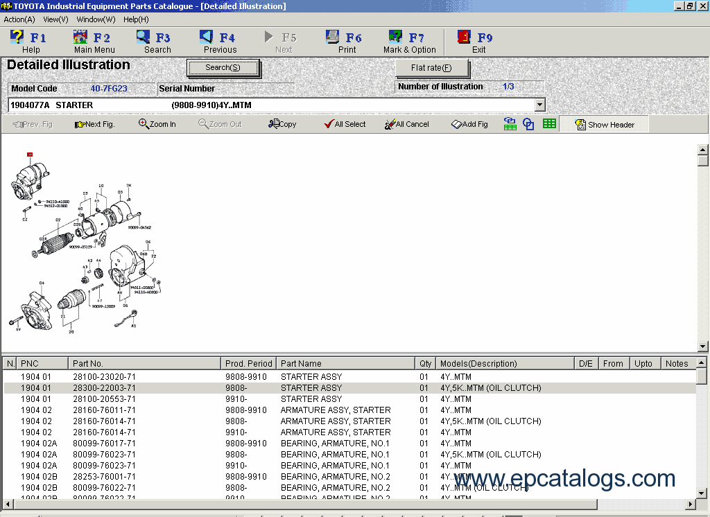 Toyota Industrial Equipment v1.76 Spare Parts Catalog Download Toyota Industrial Equipment v1.76 Spare Parts Catalog Download