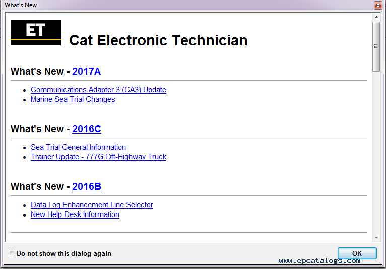 Caterpillar ET 2017А v1.0 Diagnostic Software