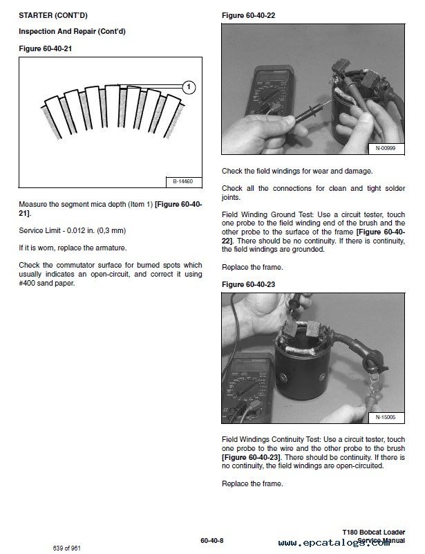 Bobcat T180 Turbo T180 Turbo HF Loader Service Manual PDF