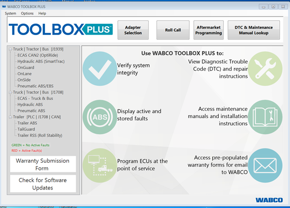 WABCO ToolBox Plus Diagnostic Software v14.6 with ECAS