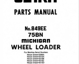 TCM Clark Michigan 75BN Wheel Loader Parts Catalog