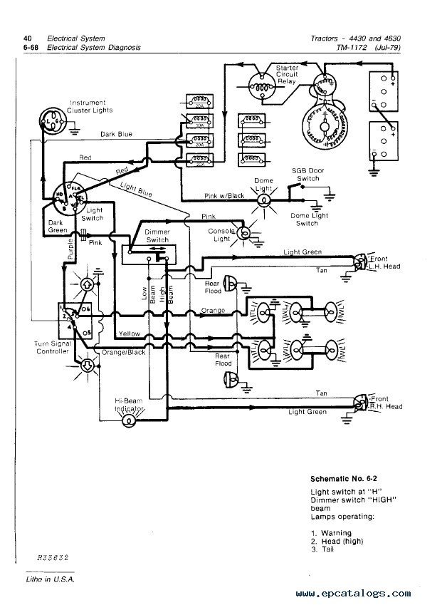 4630 Ford Tractor Ignition Switch Wiring Diagram