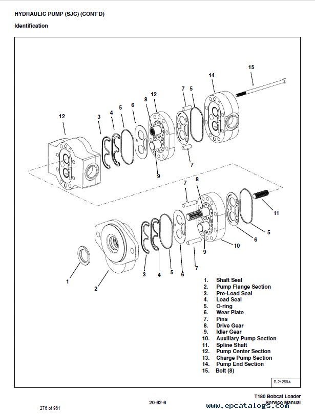 Bobcat T180 Turbo T180 Turbo HF Loader Service Manual PDF
