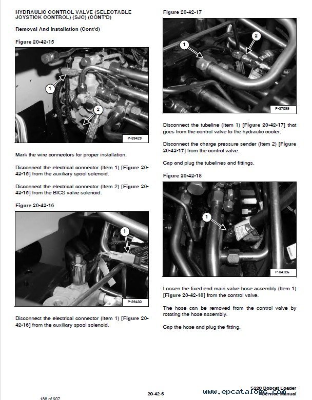 Bobcat S220 Turbo High Flow Loaders Service Manual PDF