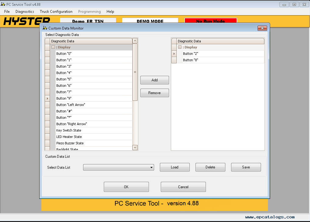 Hyster PC Service Tool 4.99 Programming Level 02/2022 Diagnostic Software