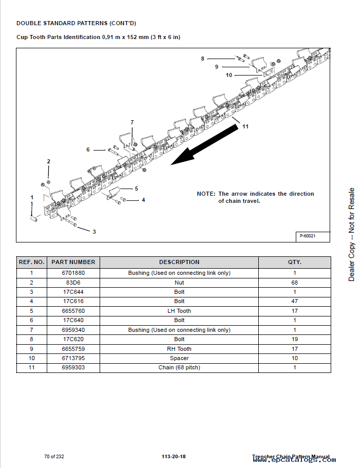 Bobcat LT/MX112, LT113/213/313/414 Trencher Manual PDF